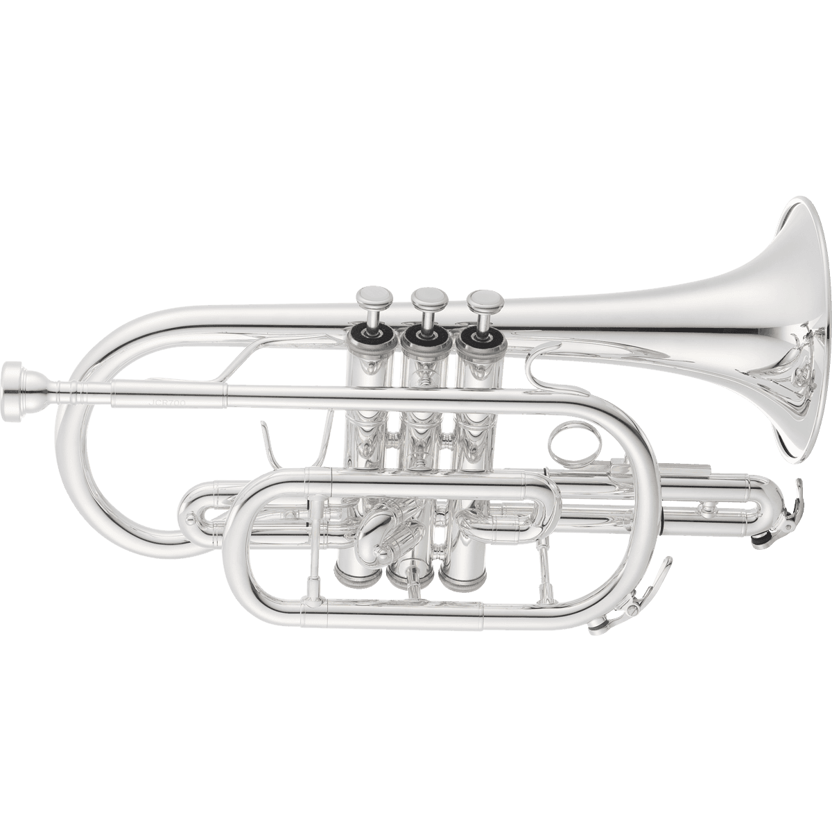 Jupiter JCR700SQ - Cornet sib d'étude argenté avec étui