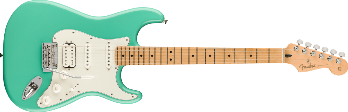 Player Stratocaster HSS, Maple Fingerboard, Sea Foam Green