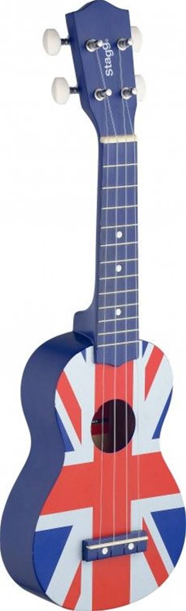 Stagg UKULELE STAGG SOPRANO DRAPEAU ANGLAIS UK-FLAG